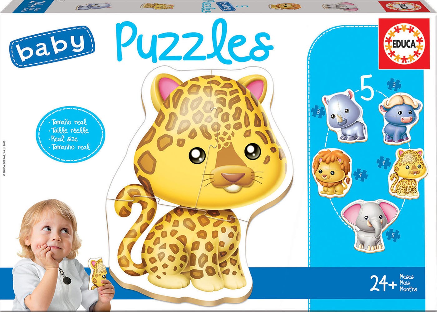 Educa Baby Puzzles Wilde Tiere – Zwergenfabrik