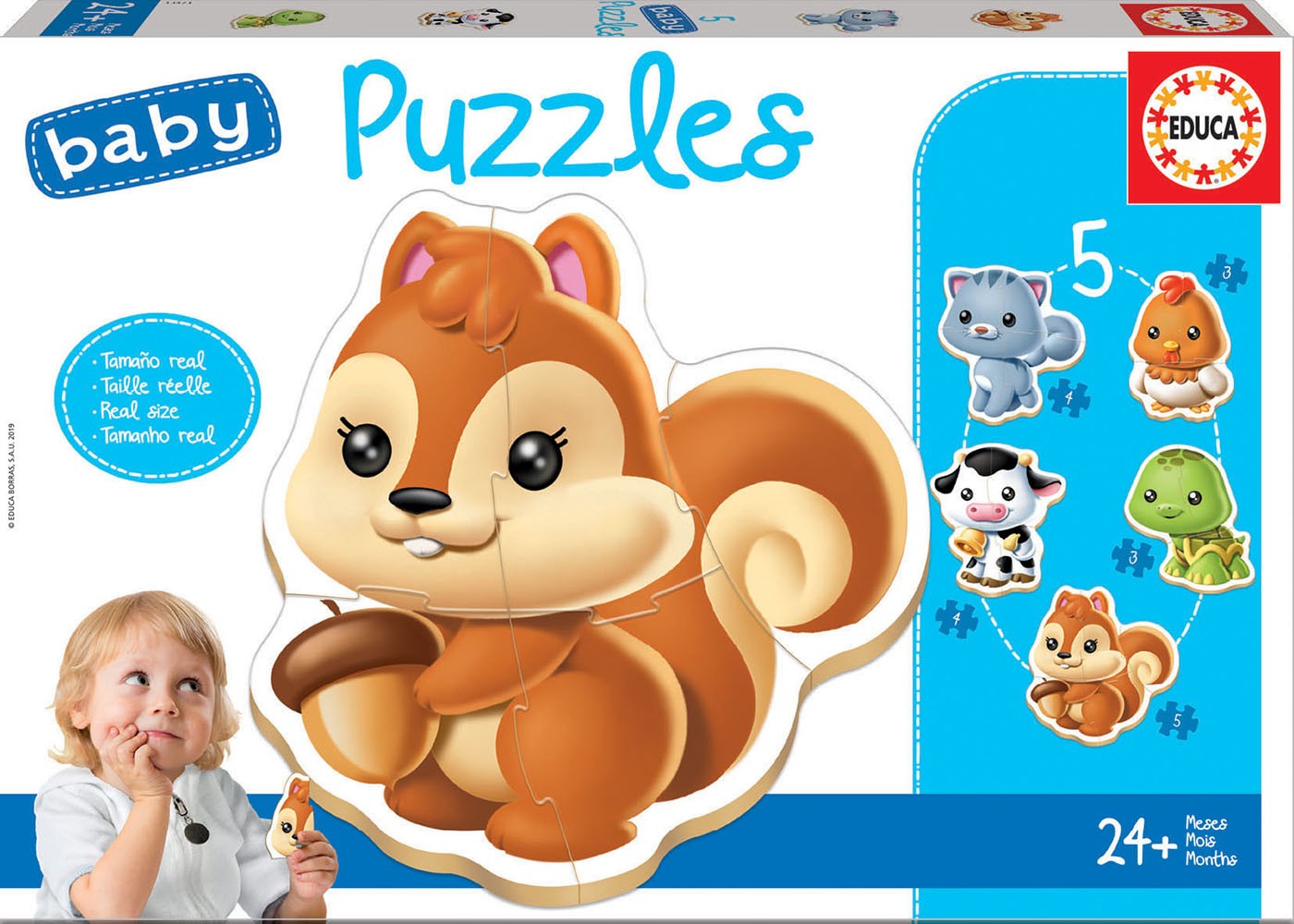 Educa Baby Puzzles Tiere – Zwergenfabrik